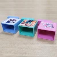 China Blank Plastic Sublimation Pen Holder Custom Office Desk Pencil Container Brush Pot for sale