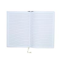 China Sublimation Fabric Cover Notebook Blanks Custom A5 Fabric Notebook for sale