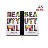 China Sublimation Fabric Cover Notebook Blanks Custom A5 Fabric Notebook for sale