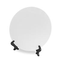China Printable Photo 8 Inch 10 Inch Plastic Sublimation Plate Blanks Decoration Dinner Plates Plastic Moonlight Plate Blank for sale