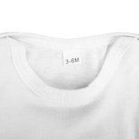 China Sublimation Blank Baby Clothes Custom Print Plain Polyester Newborn Rompers Sublimation Baby Onesie for sale