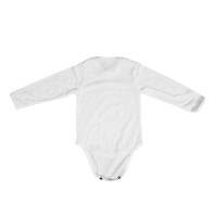 China Polyester Cotton Like Sublimation Blanks Long Sleeve Baby Onesie Clothes Custom Sublimation Baby Rompers for sale
