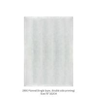 China White Blank Sublimation Baby Blanket Custom Super Soft Fleece Flannel Swaddle Sublimation Blankets for sale