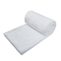 China White Blank Sublimation Baby Blanket Custom Super Soft Fleece Flannel Swaddle Sublimation Blankets for sale