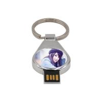 China High Speed Sublimation USB 8G U Disk Logo Printing Sublimation Usb Flash Drive With Keyring for sale