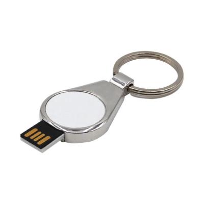 China High Speed Sublimation USB 8G U Disk Logo Printing Sublimation Usb Flash Drive With Keyring for sale