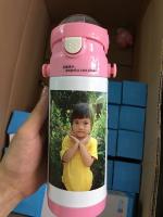 China 350ml And 500ml Sublimation Water Bottle Blanks With Straw Diy Custom Stainless Steel Water Bottle Sublimation for sale