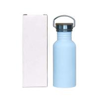 China Sublimation Vacuum Bottle 500ml Stainless Steel Water Bottle Blanks Custom Logo Drink Bottles for sale