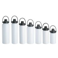 China Large Capacity Portable Sublimation Stainless Steel Insulated Bottle Custom Photo Printing Sublimation Sports Bottle for sale