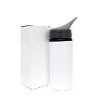 China Sports Travel Sublimation Aluminum Water Bottles 20 oz Blank Sublimation Tumblers With Lid And Straw for sale