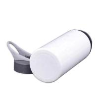 China Sports Travel Sublimation Aluminum Water Bottles 20 oz Blank Sublimation Tumblers With Lid And Straw for sale