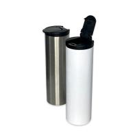 China 17oz Sublimation Water Bottle Blanks Custom Logo 500ml Double Wall Stainless Steel Coffee Straight Drink Bottles for sale