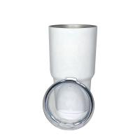 China 20oz And 30oz Blank Sublimation Tumblers Double Walled Vacuum Insulated Stainless Steel Car Cup With Lid for sale