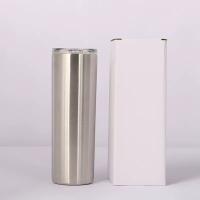 China 20 Oz Straight Skinny Blank Sublimation Tumblers Double Walled Insulated Sublimation Water Bottle for sale