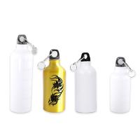 China 400ml 500ml 600ml 750ml Sublimation Blank Aluminum Sports Water Bottle Custom Logo Sublimation Drink Bottle for sale