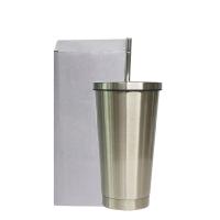 China 500ml And 750ml Sublimation Double Wall Coffee Mug Stainless Steel Sublimation Tumblers With Lid And Straw Sublimation Blanks Tumbler for sale