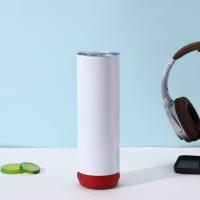 China Skinny Straight 20oz Wireless Stainless Steel Smart Music Tumbler For Sublimation With Smart Speaker For Travel for sale