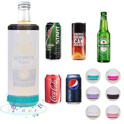 China Stainless Steel Sublimation Speaker Tumbler Blank With Double Lids Custom 16 Oz Skinny Sublimation Tumbler for sale