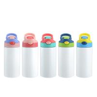 China 12oz 20oz Stainless Steel Kids Water Bottle Custom Logo Sublimation Blank Sippy Tumbler For Children for sale