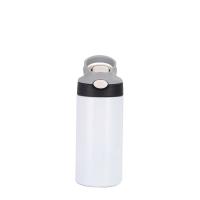 China 12oz 20oz Stainless Steel Kids Water Bottle Custom Logo Sublimation Blank Sippy Tumbler For Children for sale