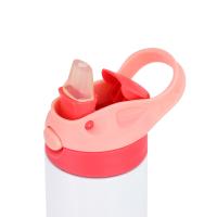 China 12oz 20oz Stainless Steel Kids Water Bottle Custom Logo Sublimation Blank Sippy Tumbler For Children for sale