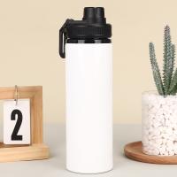 China 28oz 850ml Sublimation Straight Insulated Vacuum Flask Outdoor Portable Handheld Lid Sports Water Bottle Wide Mouth For Hiking And Cycling for sale