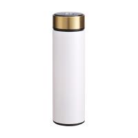 China Sublimation Blank Vacuum Smart Reminder Thermos Flask Led Digital Temperature Display Stainless Steel Water Bottle for sale