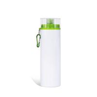 China 750ml Sublimation Aluminum Sport Water Bottle With Carabiner Blanks for sale