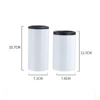 China 12oz Sublimation Stainless Steel Can Cooler For Slim Beer And Hard Seltzer Custom Double-Walled Stainless Steel Insulated Slim Cans for sale