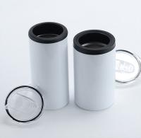 China 12oz Sublimation Stainless Steel Can Cooler For Slim Beer And Hard Seltzer Custom Double-Walled Stainless Steel Insulated Slim Cans for sale