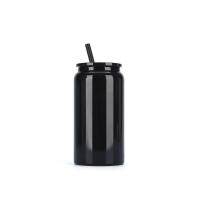 China 16oz Stainless Steels Can Shaped Sublimation Tumbler With Lids And Straws for sale