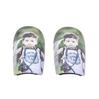 China Blank Sublimation Soccer Shinguard Professional 3D Sublimation Shin Pads Leg Support Shin Guards for sale