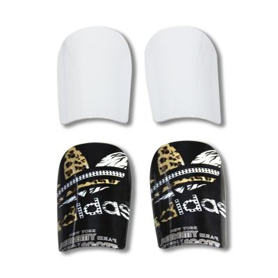China Blank Sublimation Soccer Shinguard Professional 3D Sublimation Shin Pads Leg Support Shin Guards for sale