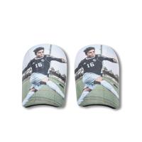 China Blank Sublimation Soccer Shinguard Professional 3D Sublimation Shin Pads Leg Support Shin Guards for sale