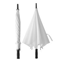China Diy White Polyester Sublimation Umbrella Blanks Custom Printing Umbrellas With Logo for sale