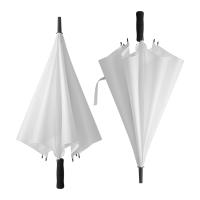 China Diy White Polyester Sublimation Umbrella Blanks Custom Printing Umbrellas With Logo for sale