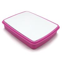 China Food Grade Blank Sublimation Lunch Box With 3 Compartments For Kids for sale