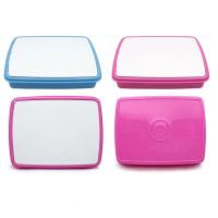 China Food Grade Blank Sublimation Lunch Box With 3 Compartments For Kids for sale