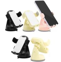 China Osculum Type Sublimation Phone Stand Blanks Vehicle-Mounted Sublimation Blank Mobile Bracket Phone Holder With Aluminum Sheet for sale
