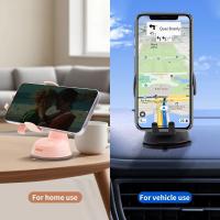 China Osculum Type Sublimation Phone Stand Blanks Vehicle-Mounted Sublimation Blank Mobile Bracket Phone Holder With Aluminum Sheet for sale