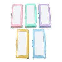 China Blank Sublimation Pencil Case Upgraded Trolley Case Shape Double-Layer Desktop Pencil Storage Box for sale