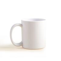 China 11oz White Sublimation Plastic Cups Diy Custom Plastic Mug Blanks for sale