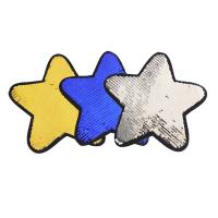 China Sublimation Sequin Patches Blanks Custom Sublimated Patches for sale