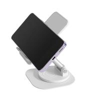 China Personalized 360° Rotating Portable Sublimation Phone Stand Blanks Printable Foldable Retractable Desktop Colorful Phone Holder Mobile Stand for sale