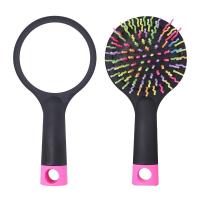China Portable Colorful Sublimation Hair Brush Comb Blank For Custom Photo Printing for sale