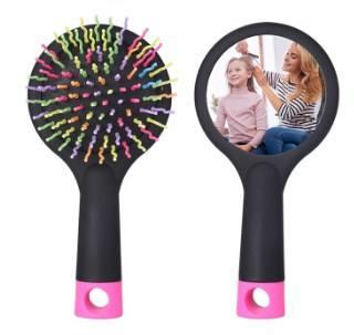 China Portable Colorful Sublimation Hair Brush Comb Blank For Custom Photo Printing for sale