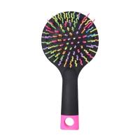 China Portable Colorful Sublimation Hair Brush Comb Blank For Custom Photo Printing for sale
