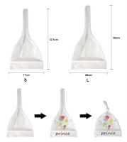 China Sublimation Newborn Top Knot Hat Personalized Infant Hat for sale