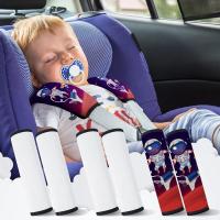 China Sublimation Neoprene Car Seat Belt Cover Pad Shoulder Protector Soft Universal Fit For SUV Sedan for sale