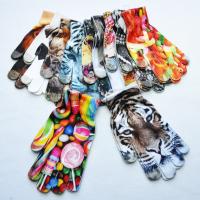 China Personalized Blank Sublimation Touchscreen Winter Gloves DIY Printed Adult And Kids Warm Gloves for sale
